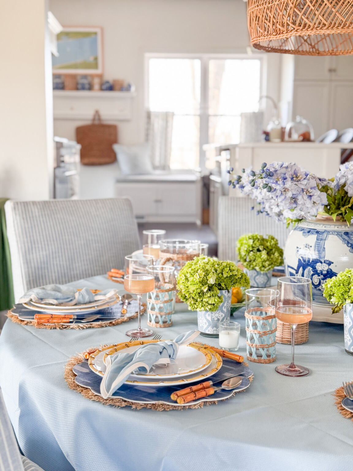 Blue and White Table Setting Ideas - Margaret of York